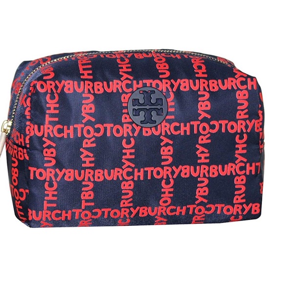 Tory Burch | Bags | Tory Burch Quinn T Brigitte Cosmetic Case | Poshmark